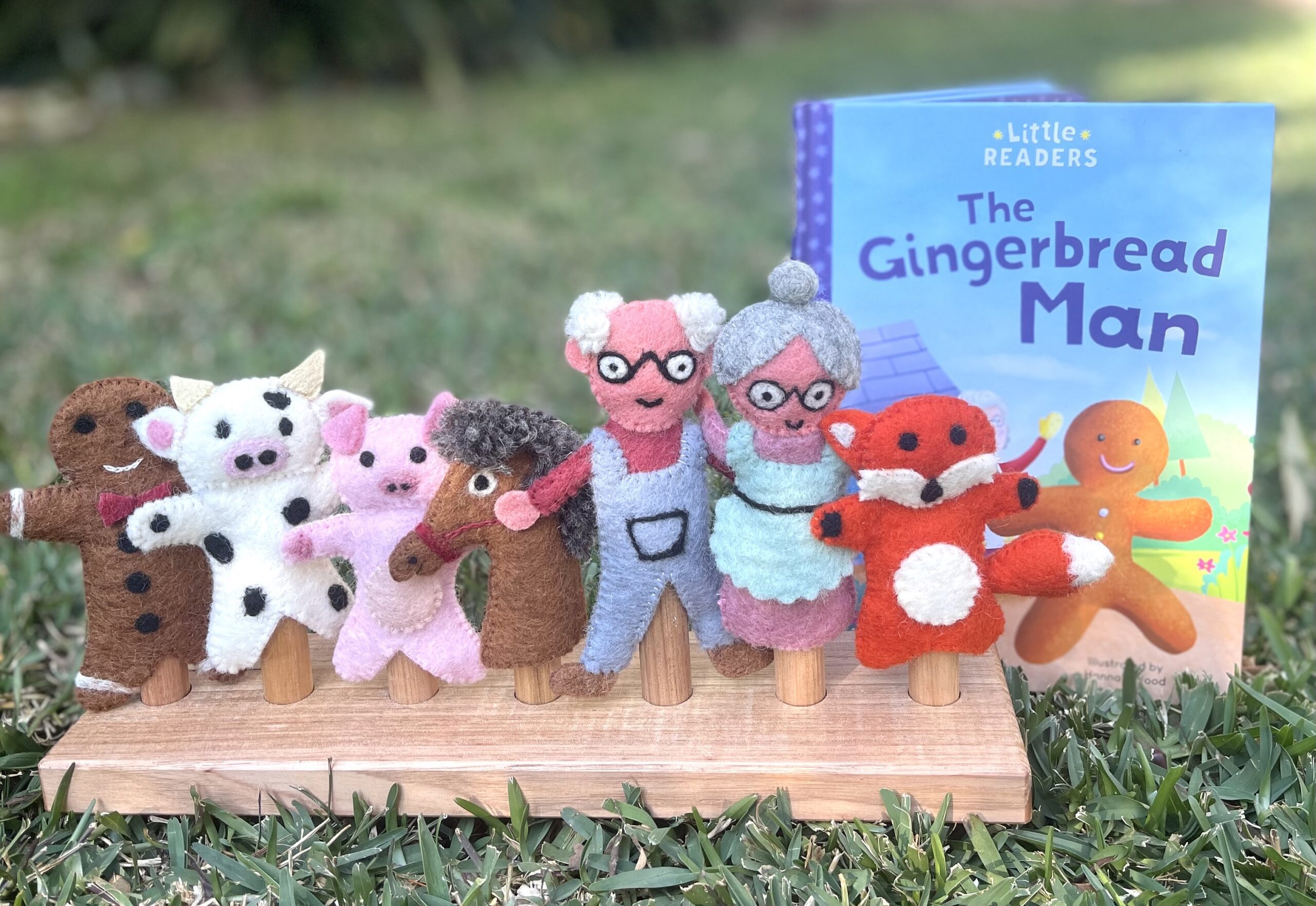 The Gingerbread Man Storytime set - Below The Willow Tree